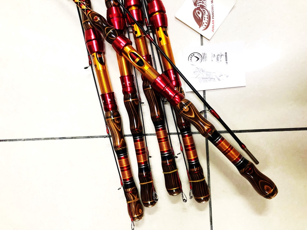 SKYGITZ MALAYSIA JORAN UDANG HANDMADE CUSTOM KAYU JATI NIBUNG SUPER ...