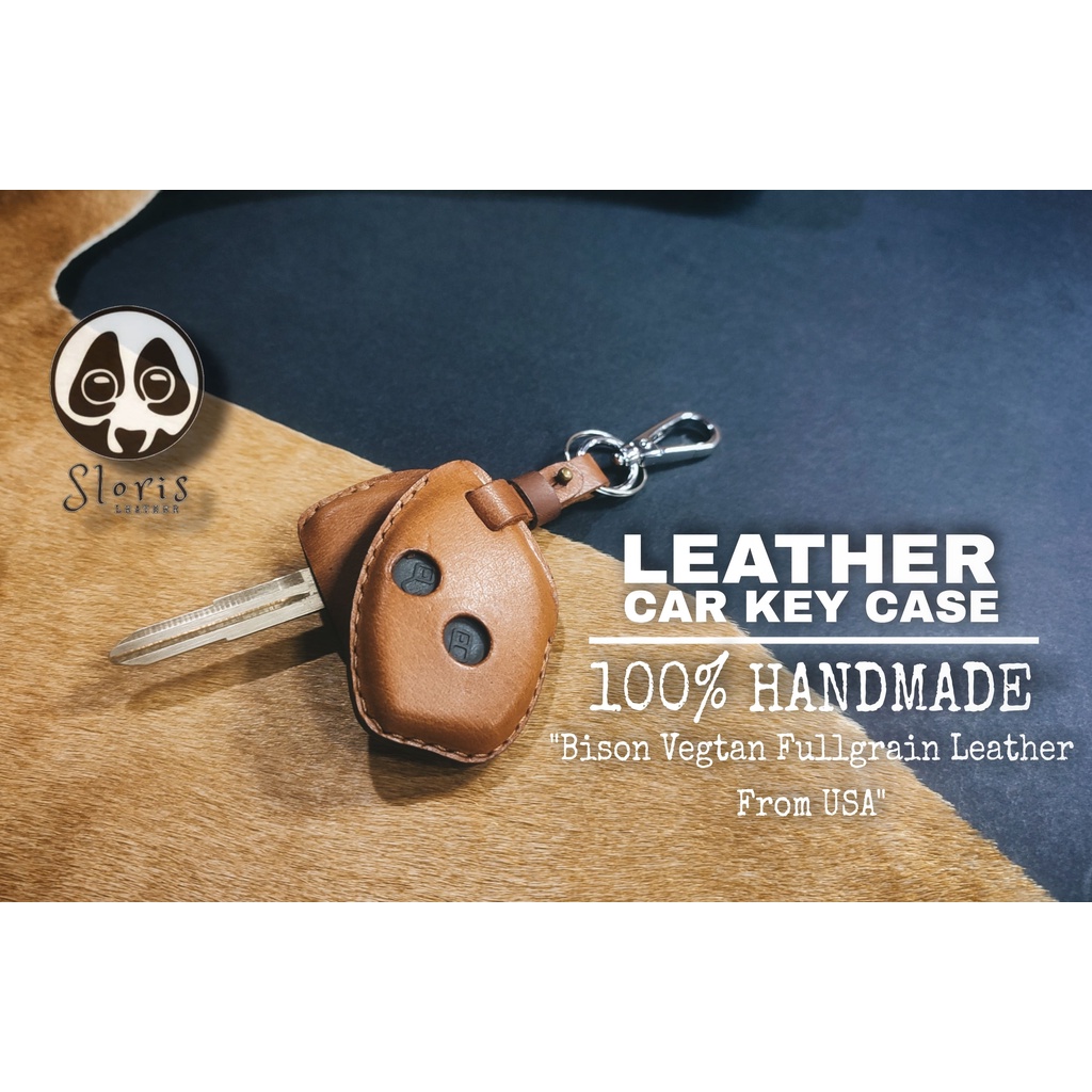 Leather Remote+Key Cover TOYOTA HILUX VIGO / Car Key Case HILUX /Sarung ...