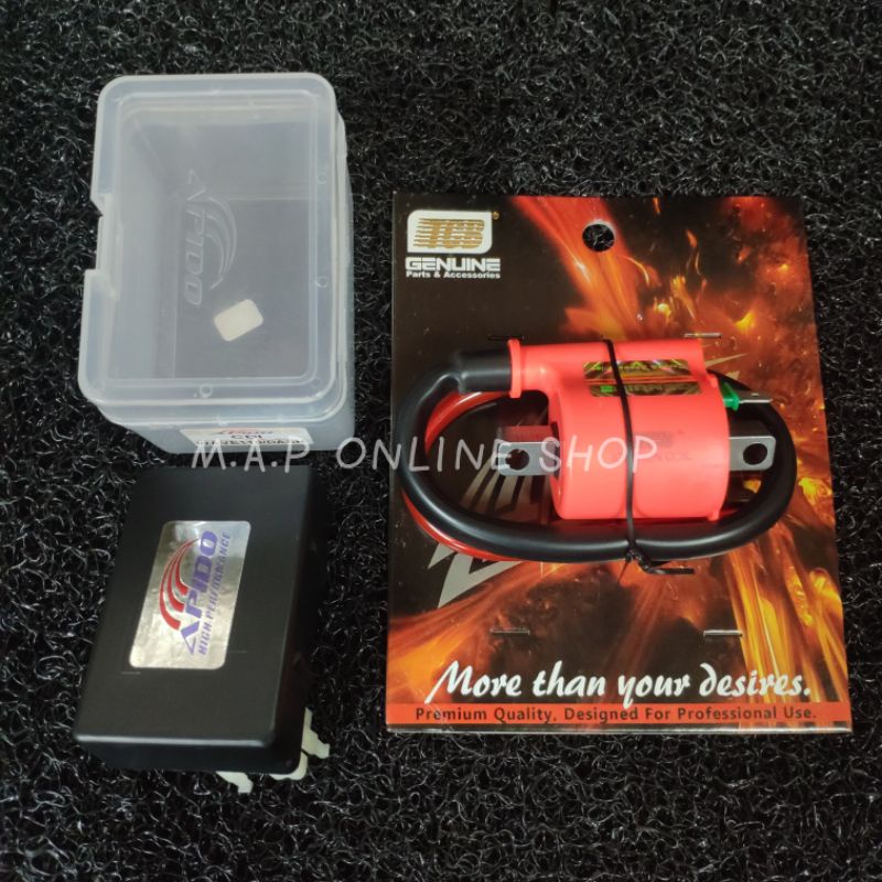 Honda Wave110 Dash Dash110 V1 V2 Future125 Plug Coil Racing TCB + Cdi 4 ...