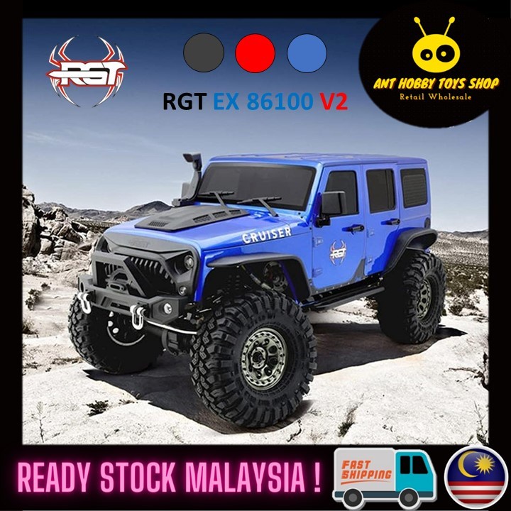 RGT EX86100 RC Rock Cruiser Crawler 1/10 Scale 4wd Off Road Monster ...