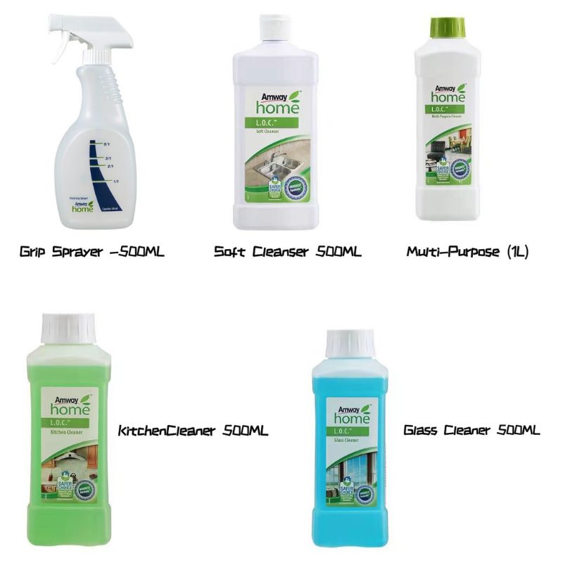 L.O.C Multi-purpose cleaner (1L) kitchen cleaner , Glass cleaner , soft ...