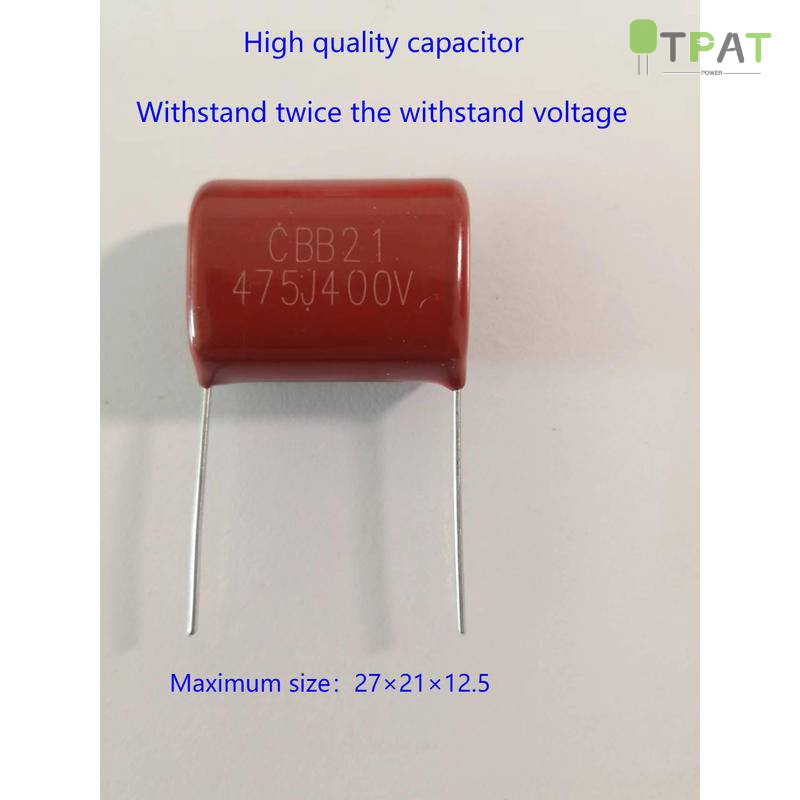CBB22/21 Inverter Welding Machine Capacitor 475 400V High Power Instrument 2PCS/Packaging ...