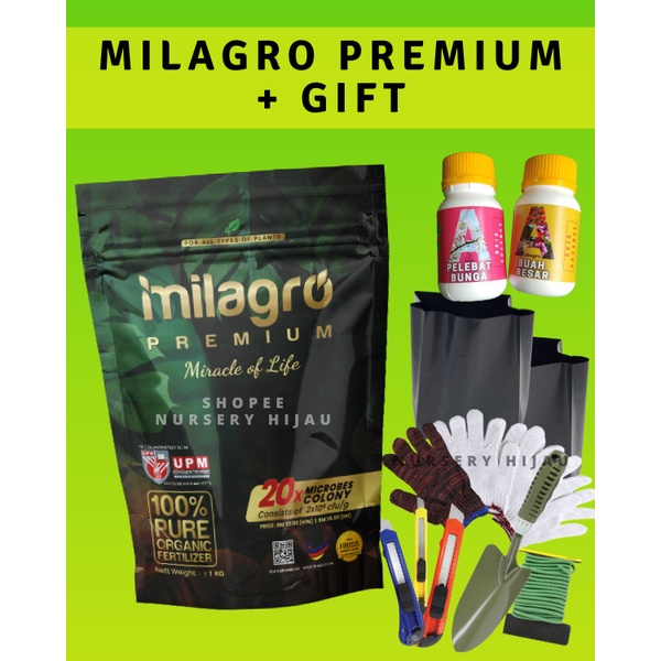 BAJA MILAGRO PREMIUM + FREE GIFT/BAJA ORGANIK MILAGRO/MILAGRO ...