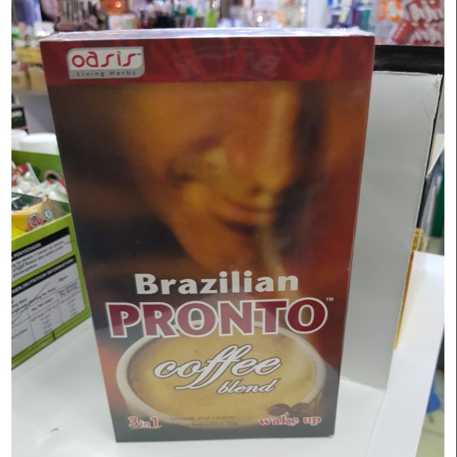 Brazilian PRONTO kopi campuran Ready 10 Sachet expired 2023 New Stock ...