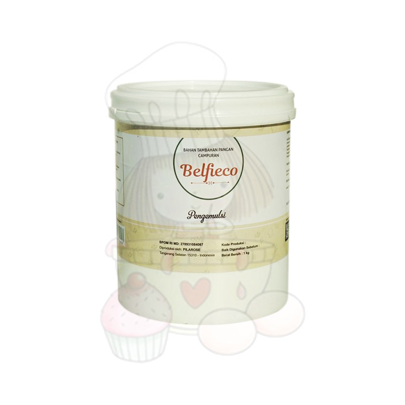 Belfieco Emulsifier / Cake emulsation 1 kg | Shopee Malaysia