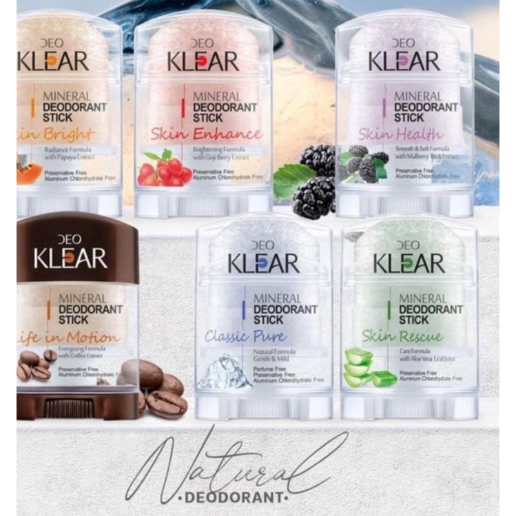DEO Klear Deodorant 60g/ 70g | Shopee Malaysia