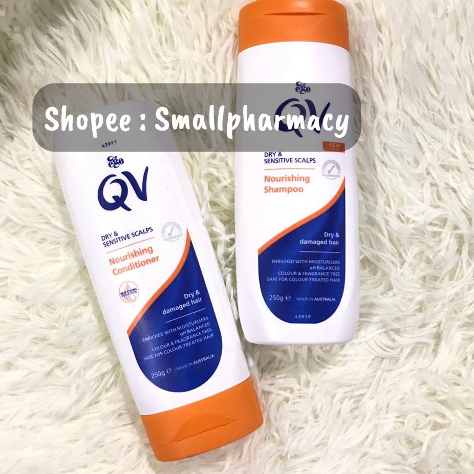 Ego Qv Hair Nourishing Shampoo 017452 / Conditioner 250G 017445 ...