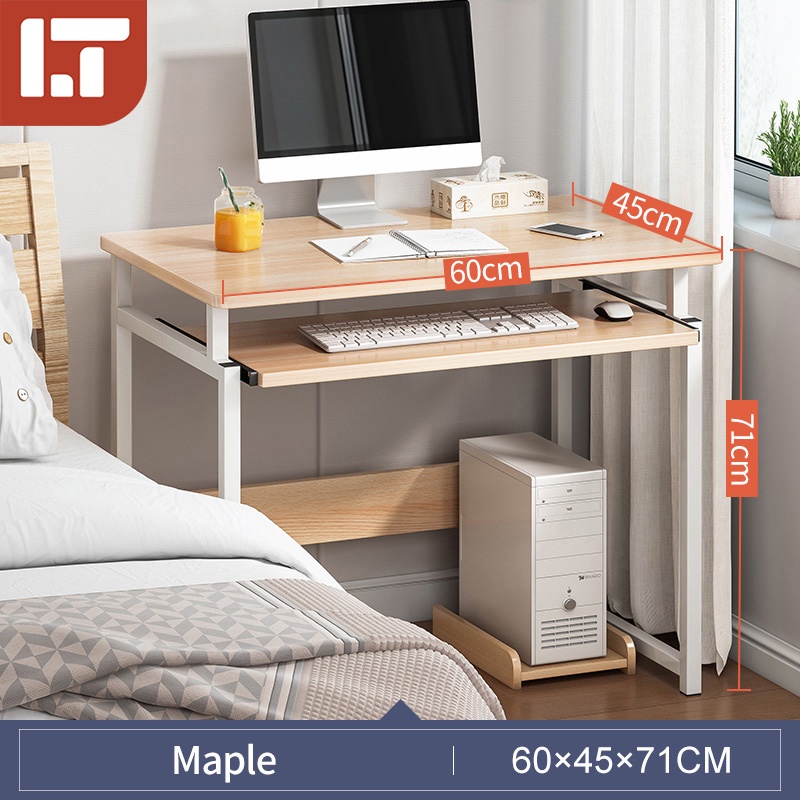 Writing Desk Computer Desk Computer Table with Free CPU Stand PC Laptop ...
