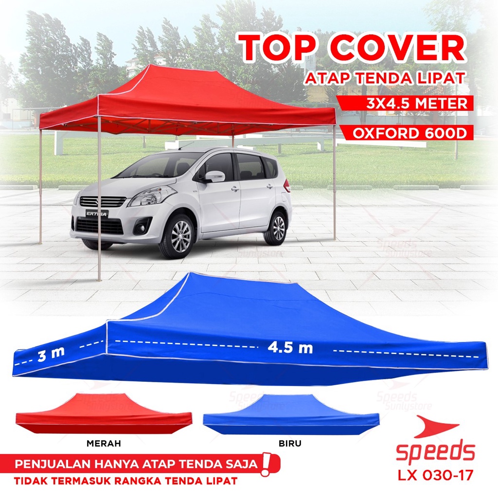 TENDA Speeds Roof Folding Tent Oxford Fabric 600D Waterproof 3x4.5m ...