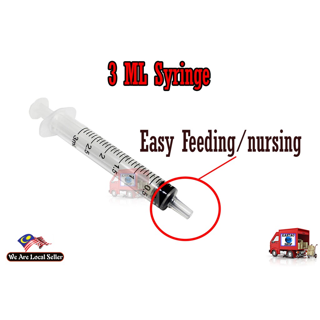 1ml / 3ml Measurement Syringe without Needle | Shopee Malaysia