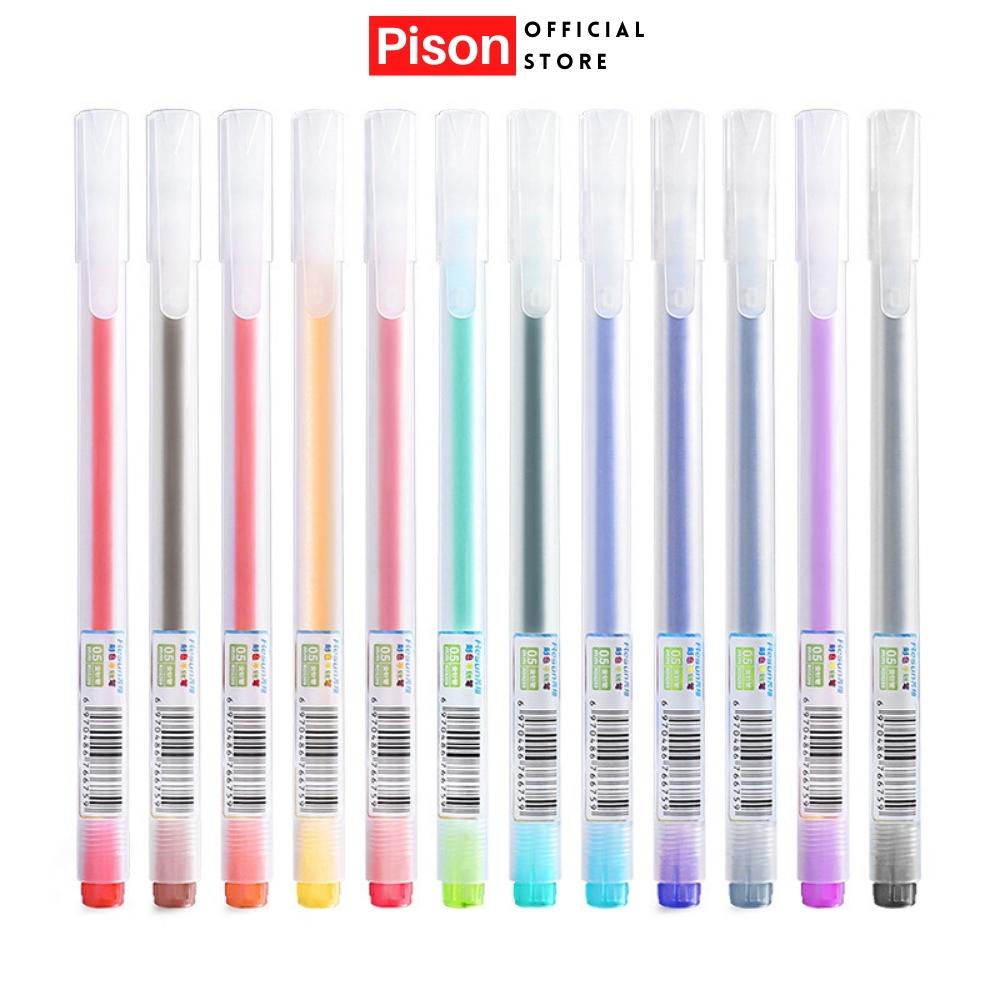 Resun Dupe Muji Multi-Color Gel Ink Ballpoint Pen PISON Writing Nib 0 ...