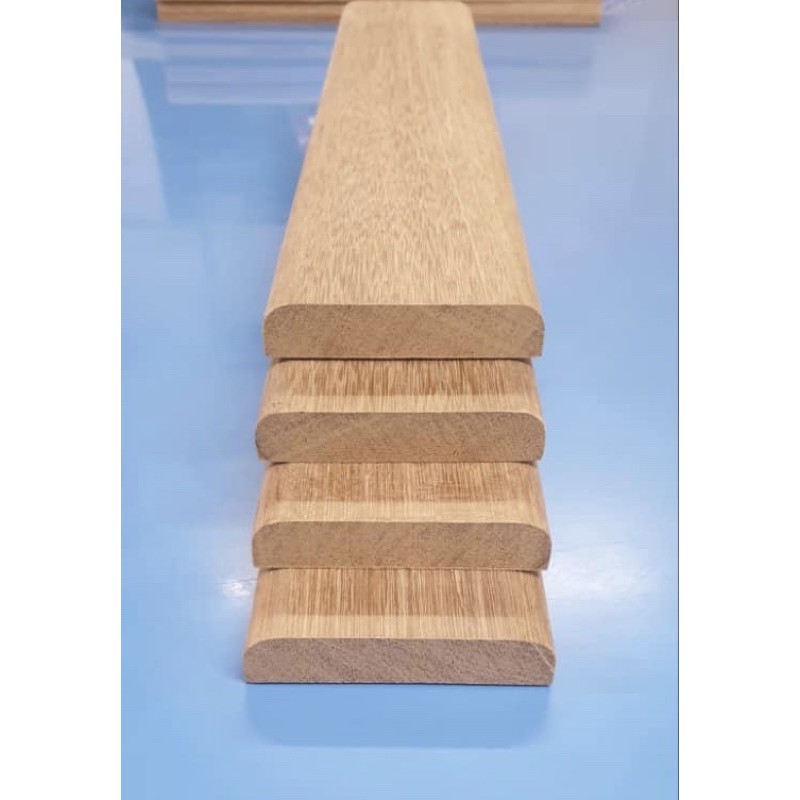 Balau Wood/Timber plank for outdoor 刨木 (18MM X 90MM X 300/450MM) Kiln ...