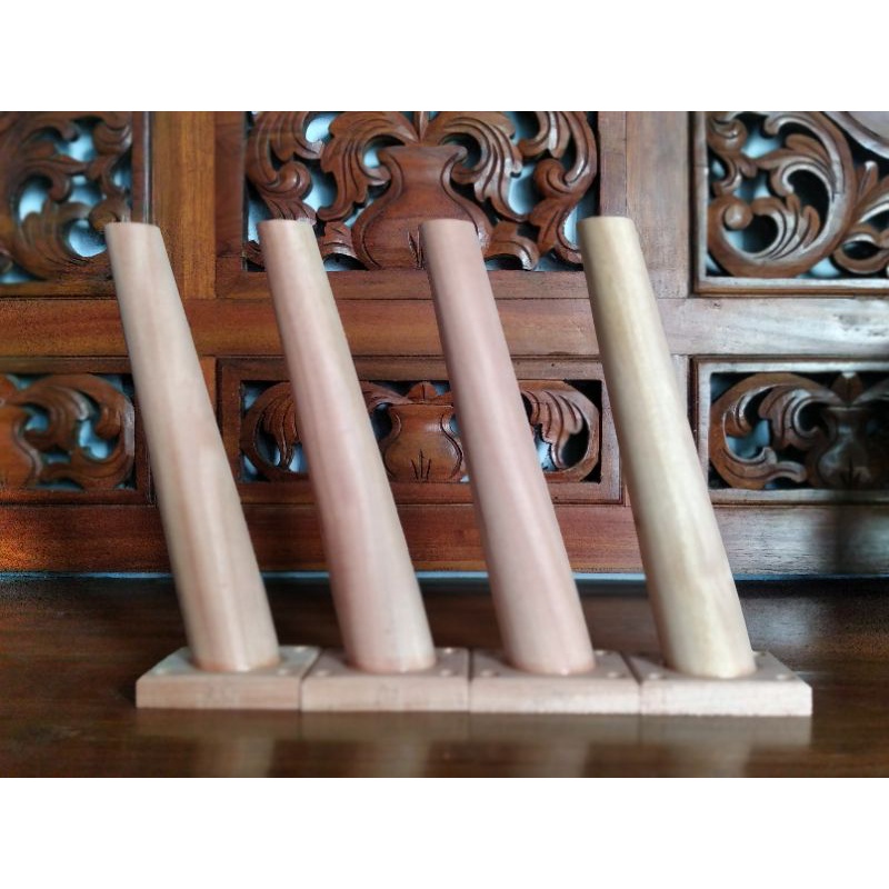 KAYU Mahogany table Legs 25cm High, table leg, stool, lesehan, DIY ...