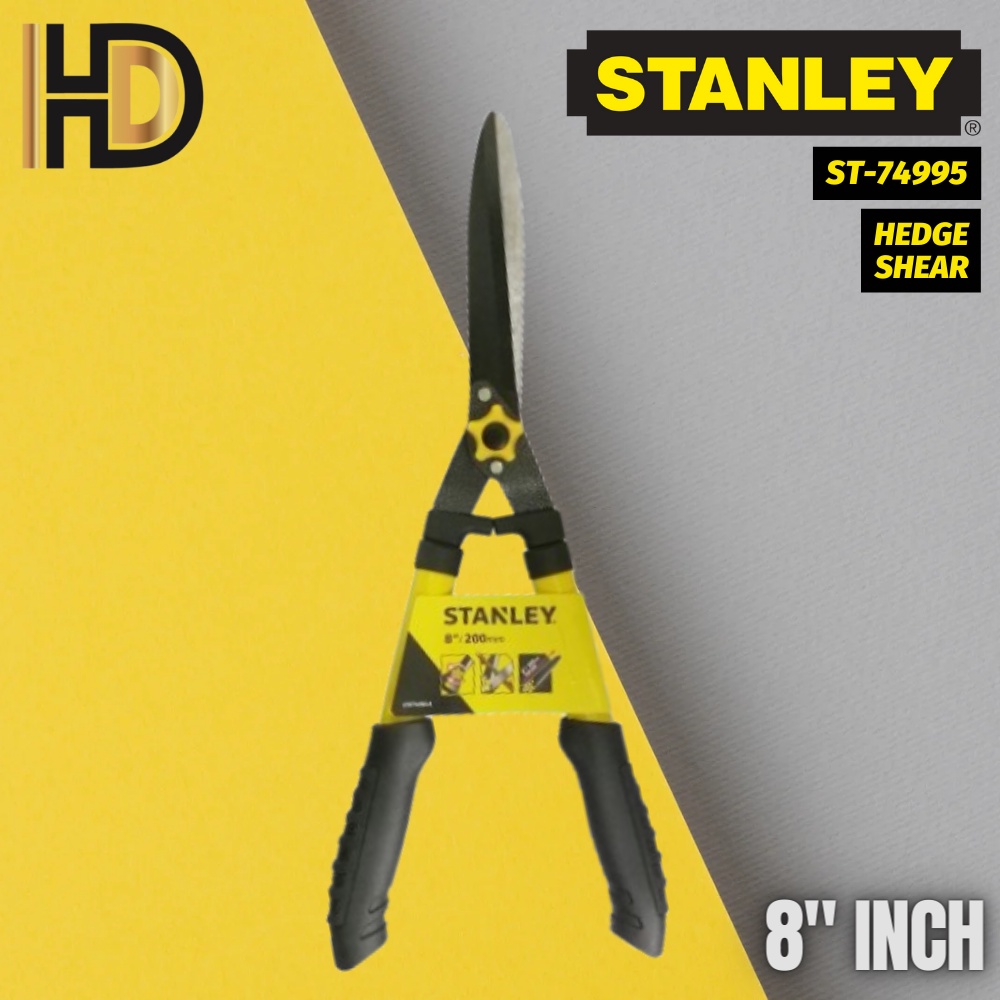 STANLEY 8" Hedge Shears Cutter / STANLEY 74-995 Hedge Shear Cutter ...
