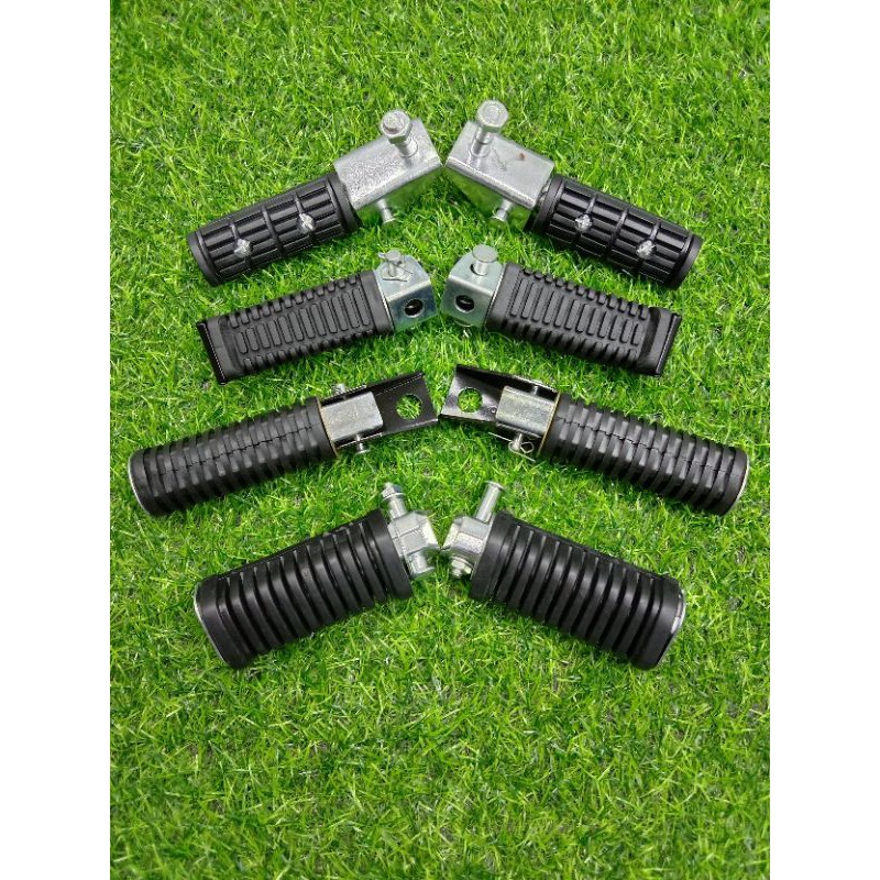 REAR FOOTREST YAMAHA RXZ LAGENDA HONDA EX5 MODENAS KRISS REAR RUBBER ...