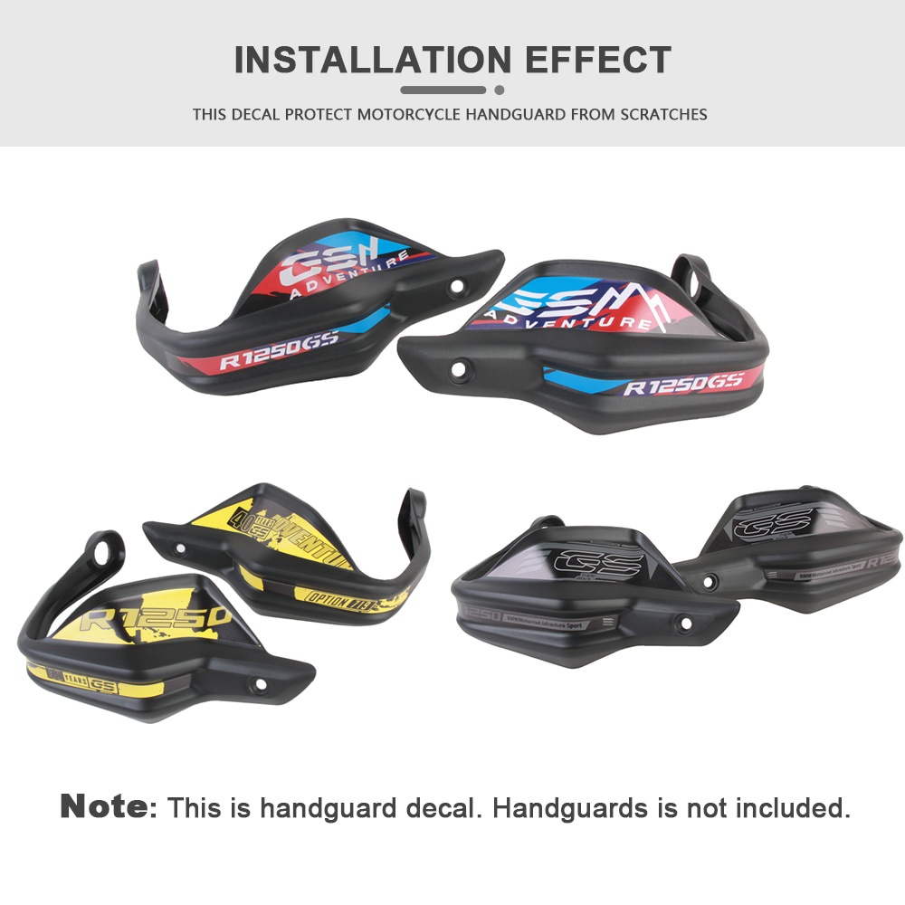 Handguard Decal Waterproof Hand Guard Sticker R1250GS Adventure 2021 ...