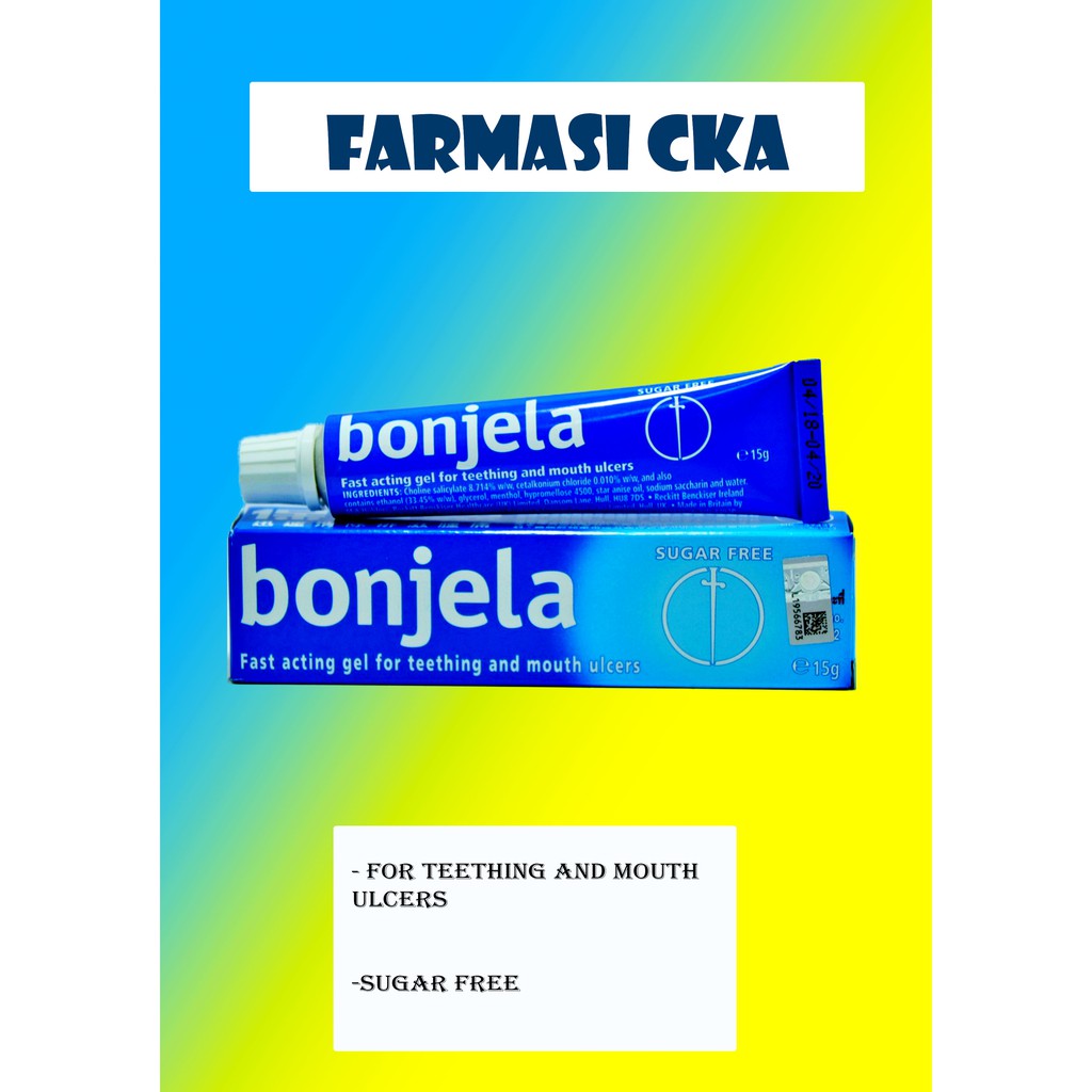 BONJELA GEL FOR MOUTH ULCER (15G) | Shopee Malaysia