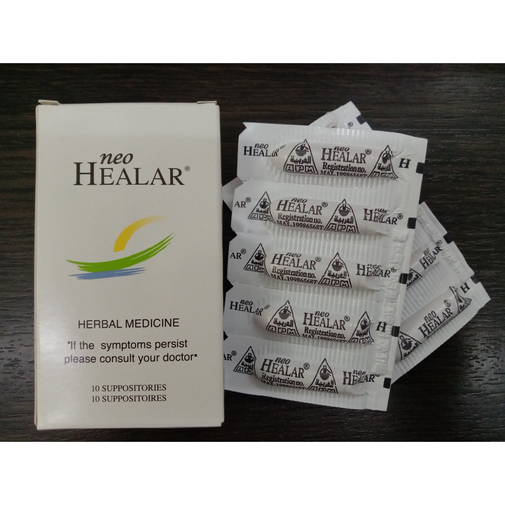 *CLEARANCE STOK* NEO HEALAR SUPPOSITORIES 2X5'S EXP 7/2020 (BUASIR ...
