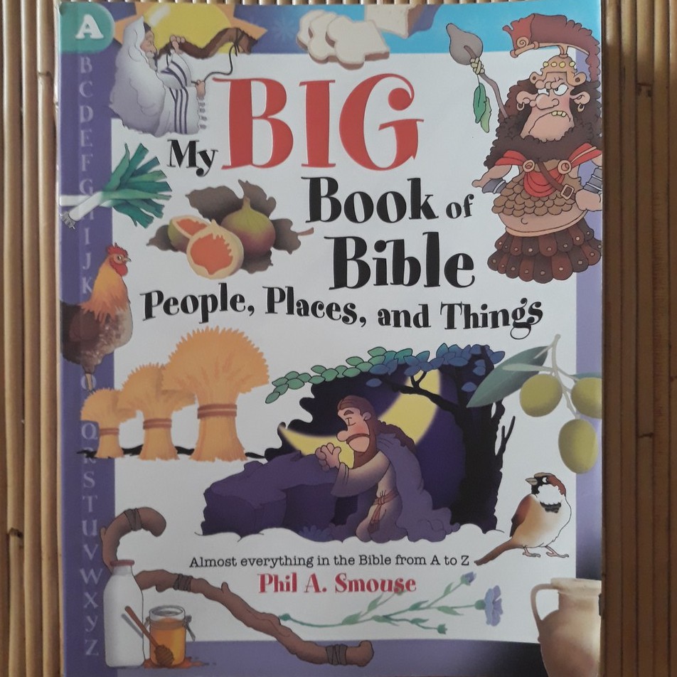 My Big Book of Bible People, Places, & Things (new) Illustrated Bible ...