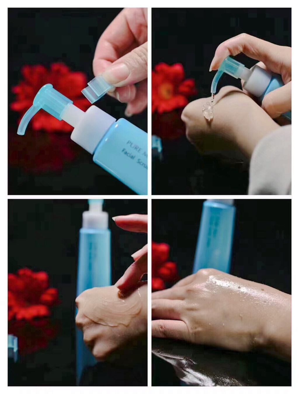 Syrinx Pure Melt Facial Scrub Cream, 100ml, Exfoliating, Deep Cleansing ...