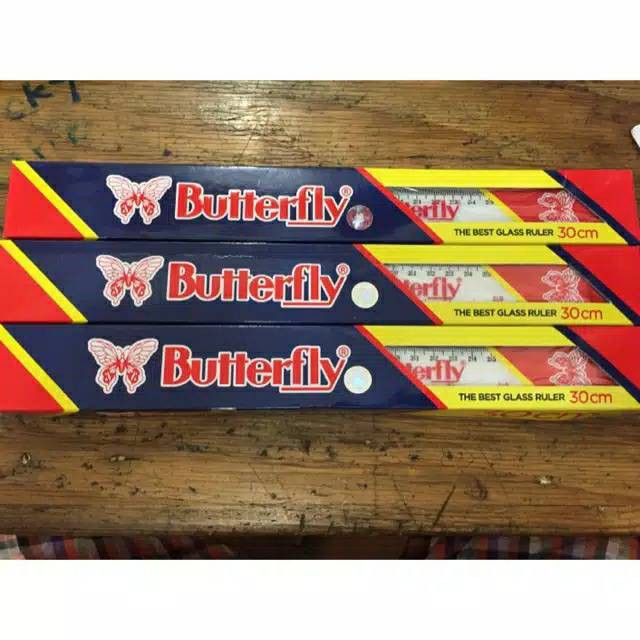 Butterfly Ruler 30 cm (Dozens / 12 pieces) | Shopee Malaysia