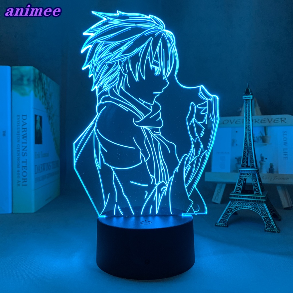 Guilty Crown Shu Ouma 3d Led Lamp for Bedroom Decorative Night Light ...