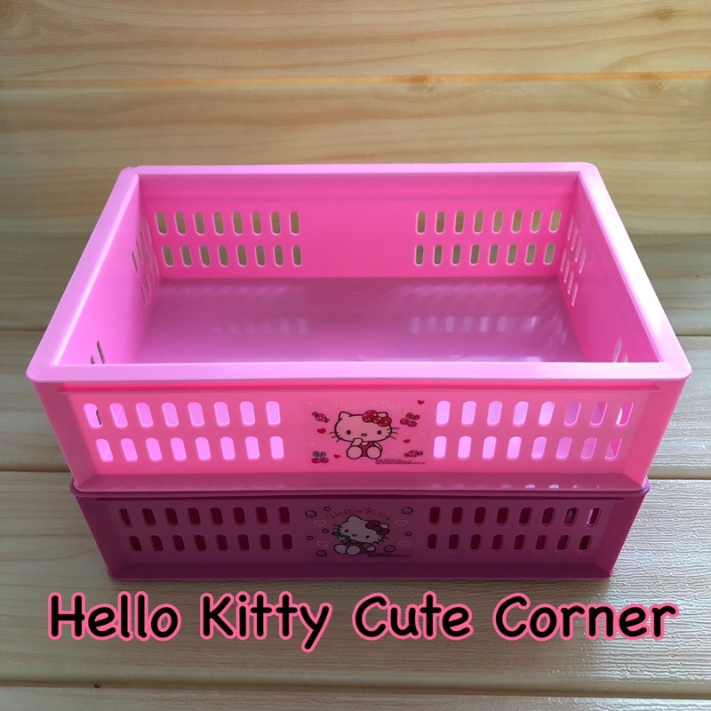 Sanrio Thailand - Stackable Hello Kitty Storage Box (M) | Shopee Malaysia