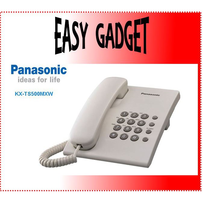Panasonic landline telephone system KX-TS500MX | Shopee Malaysia