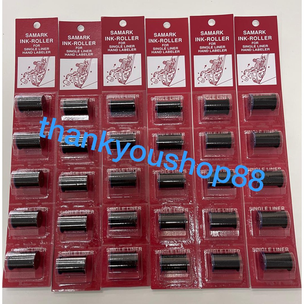 ORIGINAL SATO Samark INK ROLLER ( 1pcs )/ REFILL HAND LABEL PRICE TAG ...