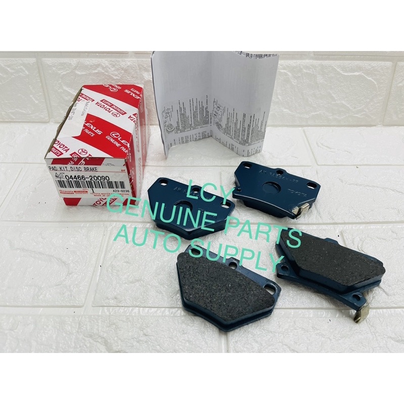 TOYOTA VIOS NCP42,ALTIS ZZE122 BRAKE PAD(REAR)(04466-20090 /52030 ...