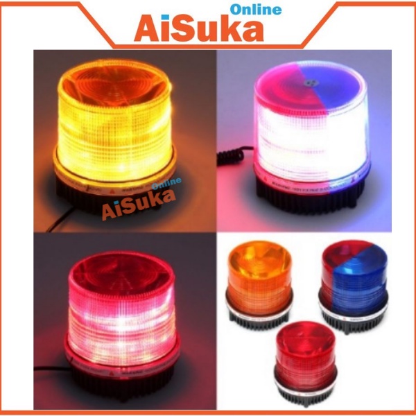 12V-24V LED Strobe Light Warning Lights Safety Flashing Strobe Lights ...
