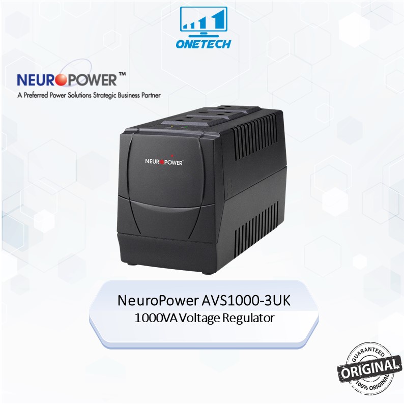 NeuroPower Voltage Regulator AVS1000-3UK 1000VA | Shopee Malaysia