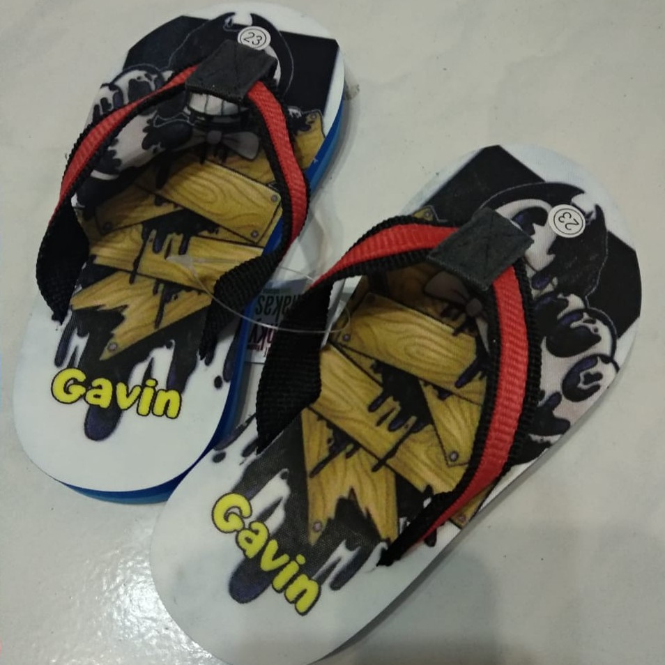 Bendy And The Ink Machine Sandals custom Sandals | Shopee Malaysia