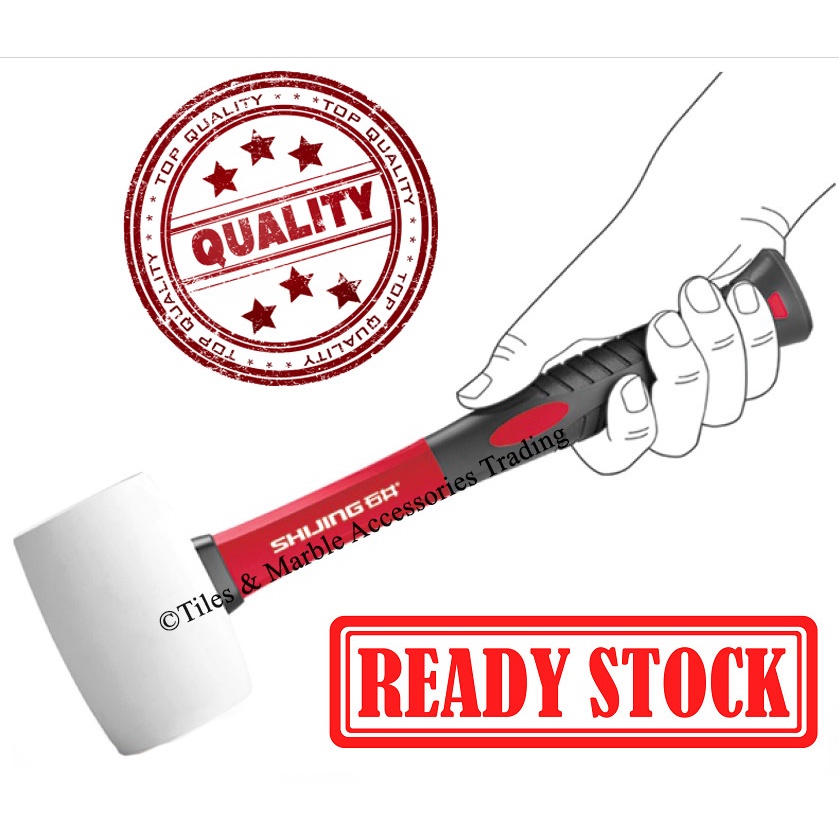 Rubber Hammer Tile Hammer Soft Hammer 680g SHIJING | Shopee Malaysia