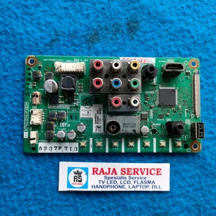 MESIN Mb tv led sharp LC 24LE155M LC24LE155M mainboard Machine Module ...