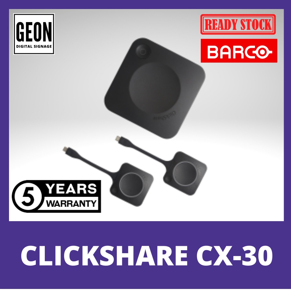 BARCO ClickShare CX-30 Wireless Conferencing System | Shopee Malaysia