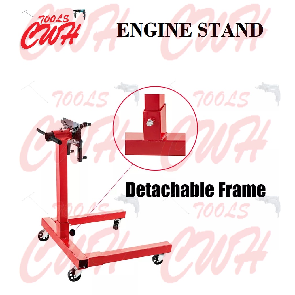 1000LBS 1500LBS 2000LBS ENGINE STAND ALAT GARAGE BENGKEL Automotive ...