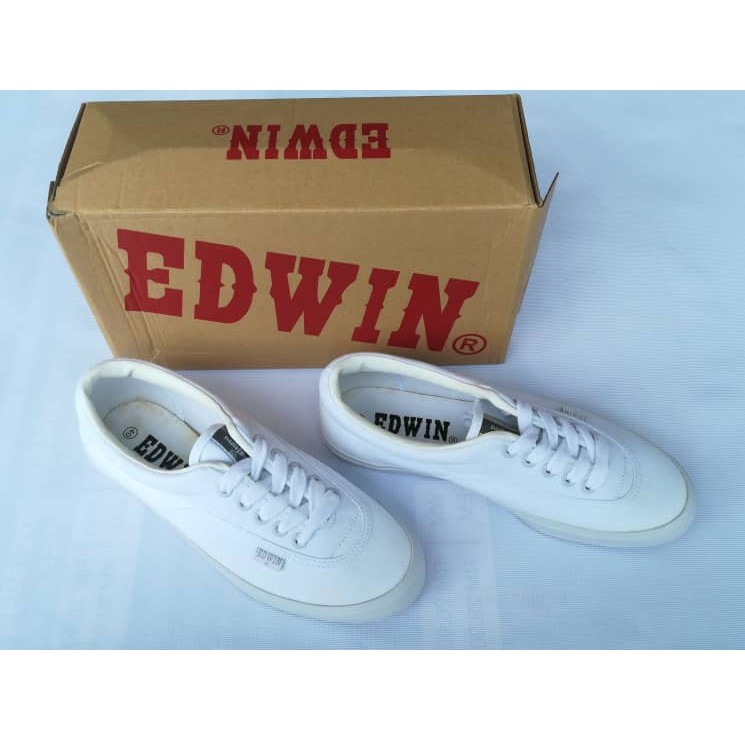 Edwin White School Shoe Original EW209 (Some have Yellow Stains) | Shopee Malaysia