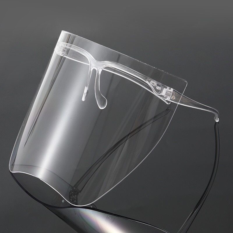 Full Face Shield Adult Face Cover Not dizzy Anti-fog Visor Wrap Shield ...