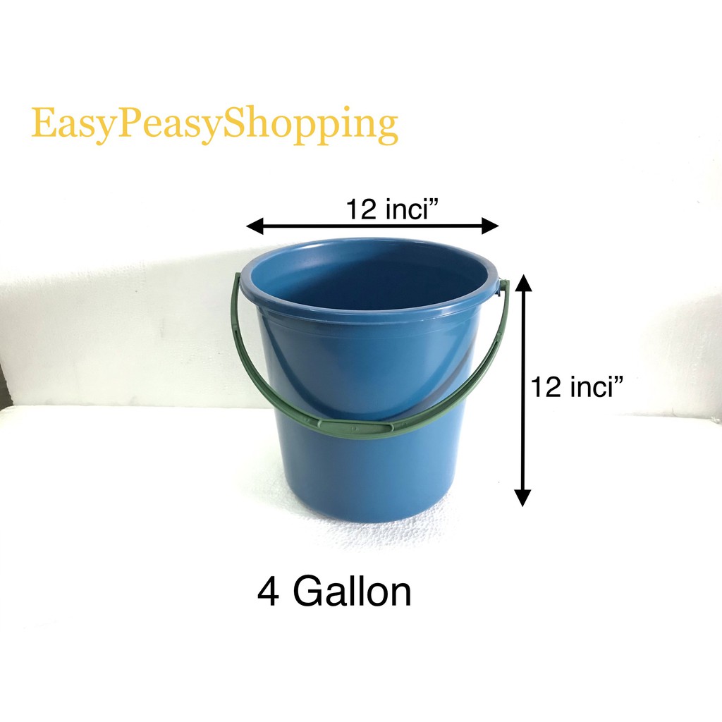 Bekas Plastik/Bucket / Pail / Baldi / Basket/ Tong Mop (READY STOCK ...