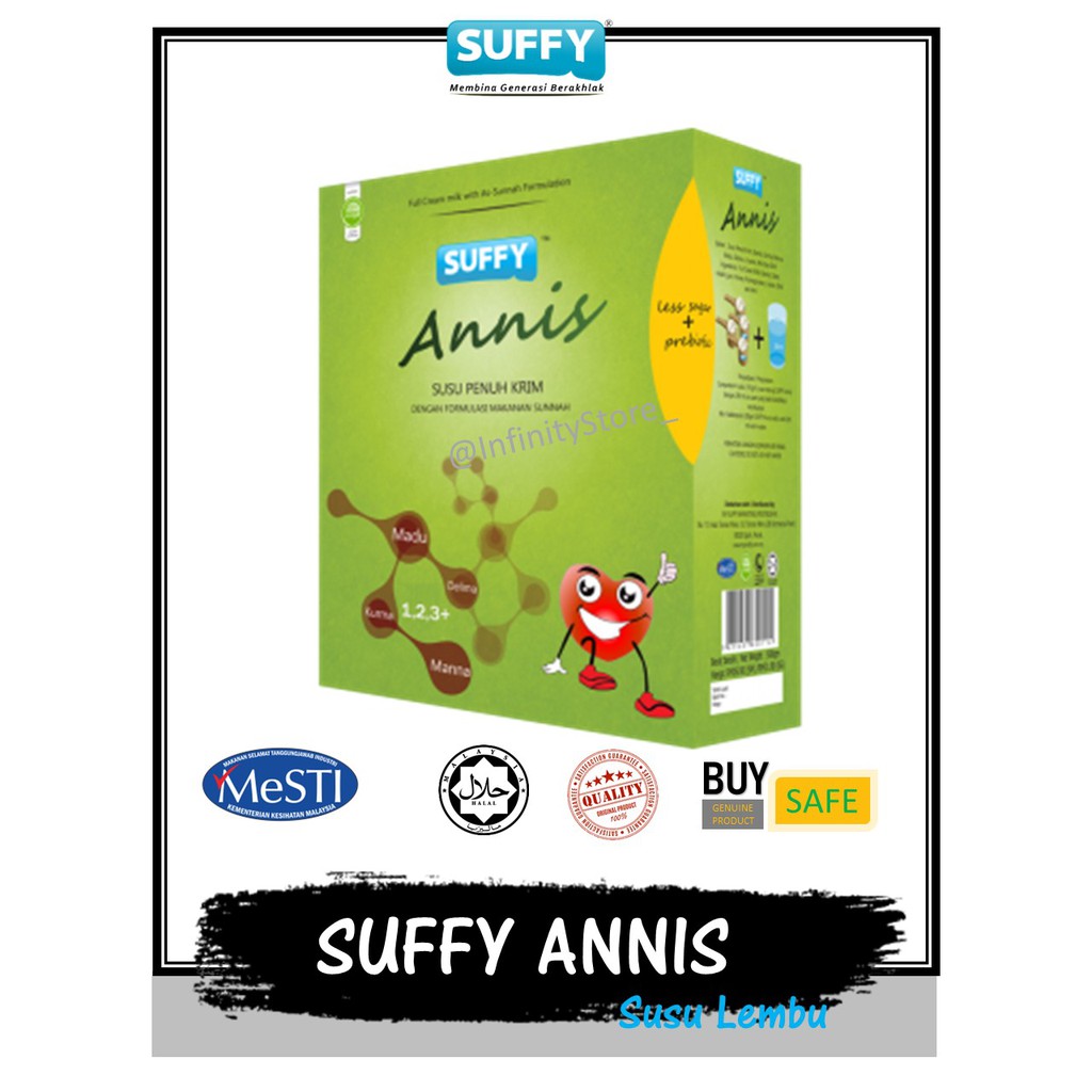 SUFFY ANNIS Full Cream Milk READY STOCK (500 gram) | Shopee Malaysia