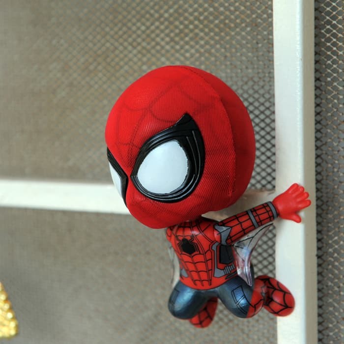 Marvel Q Version Spider Man Home Coming Magnetic Mini Figure Bobble ...