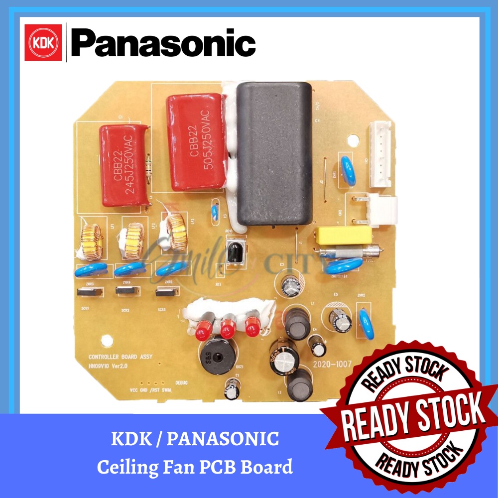 KDK / Panasonic Ceiling Fan PCB Board // Papan PCB Kipas K14X8 K14Y5 ...