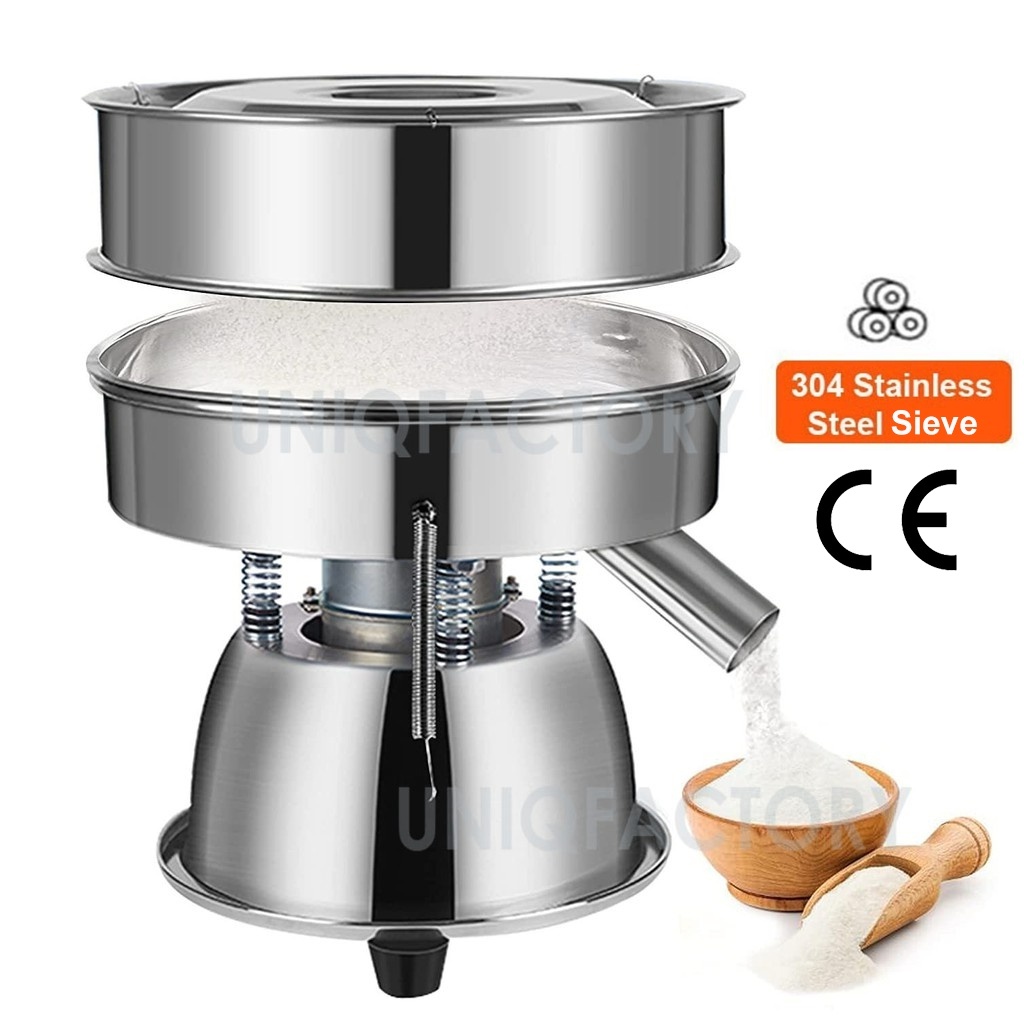 Automatic Electric Powder Sieve Machine Vibrating Flour Ayak Tepung ...