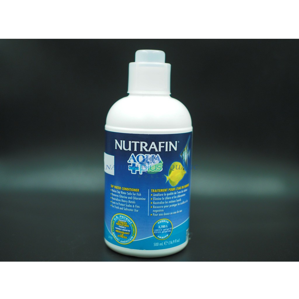 Aquarium Anti Chlorine Nutrafin Aqua Plus 3 size | Shopee Malaysia