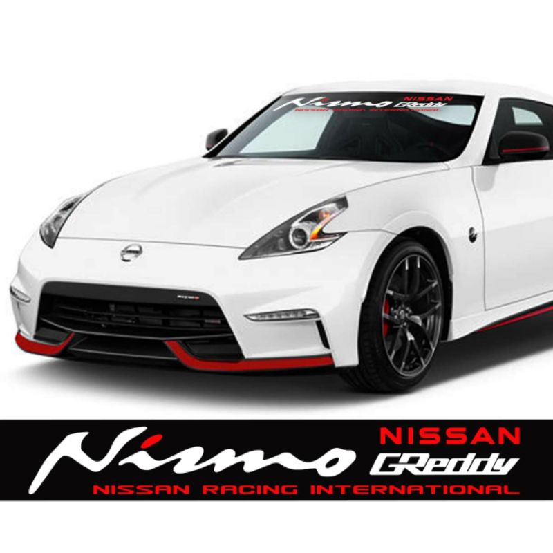 Car Windshield Sticker Nismo GReddy Decal Banner | Shopee Malaysia