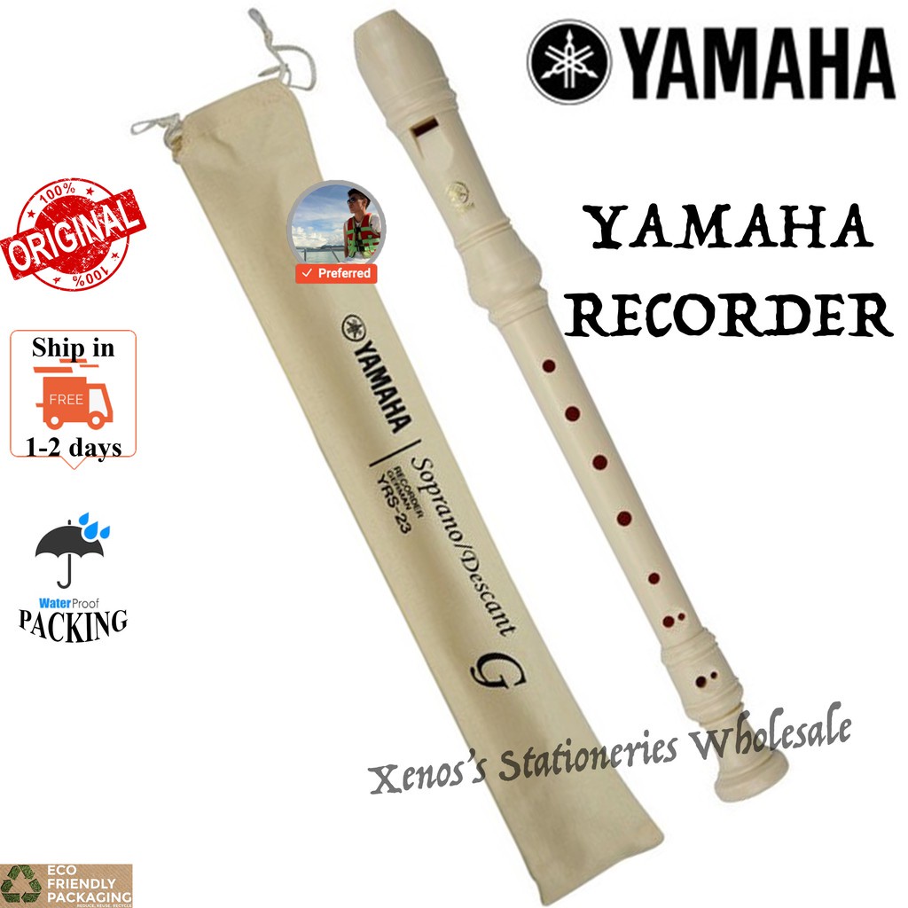 YAMAHA RECORDER PLASTIC SOPRANO RECORDER YRS-23/ YAMAHA SOPRANO/DESCANT ...