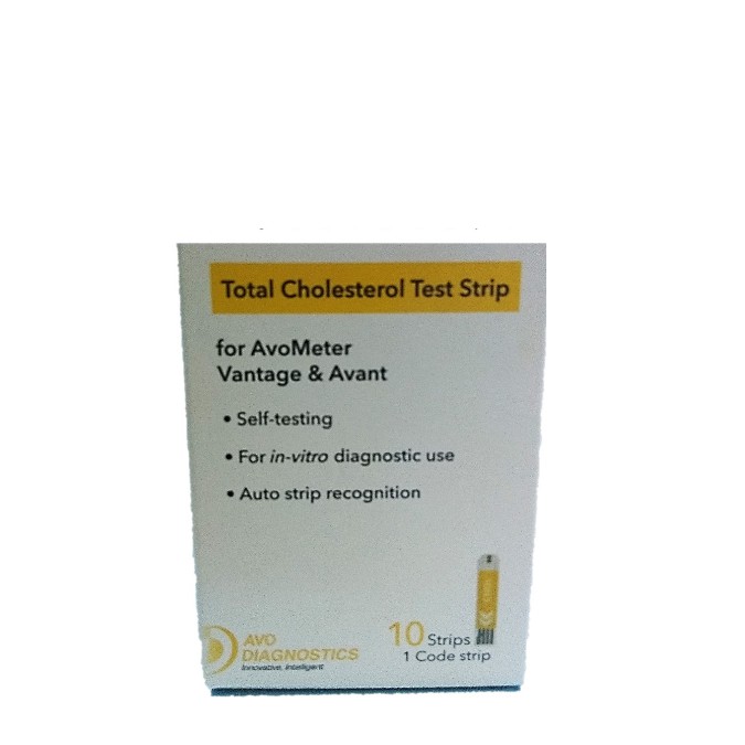 AVOMETER CHOLESTEROL STRIP 10'S | Shopee Malaysia