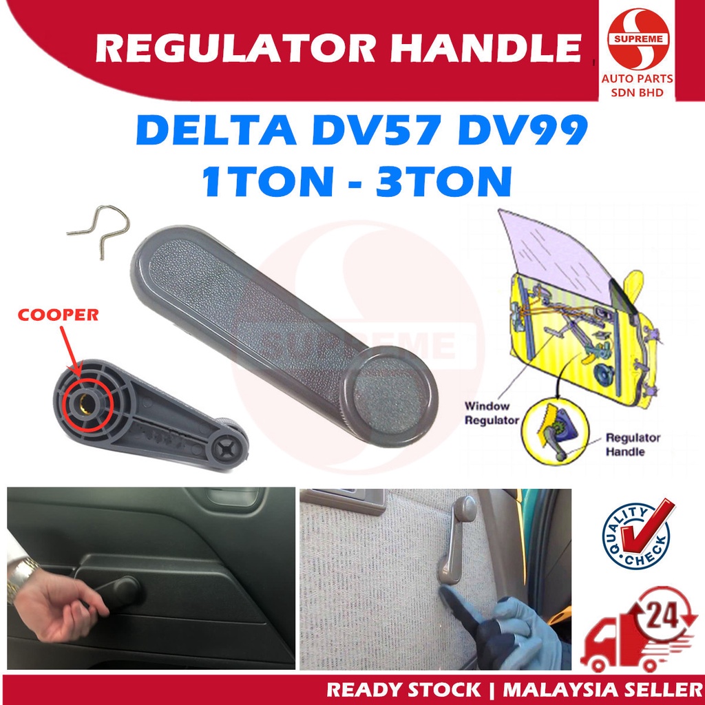 S2U Daihatsu Delta Lori DV57 1Ton DV99 3Ton Regulator Handle Window ...