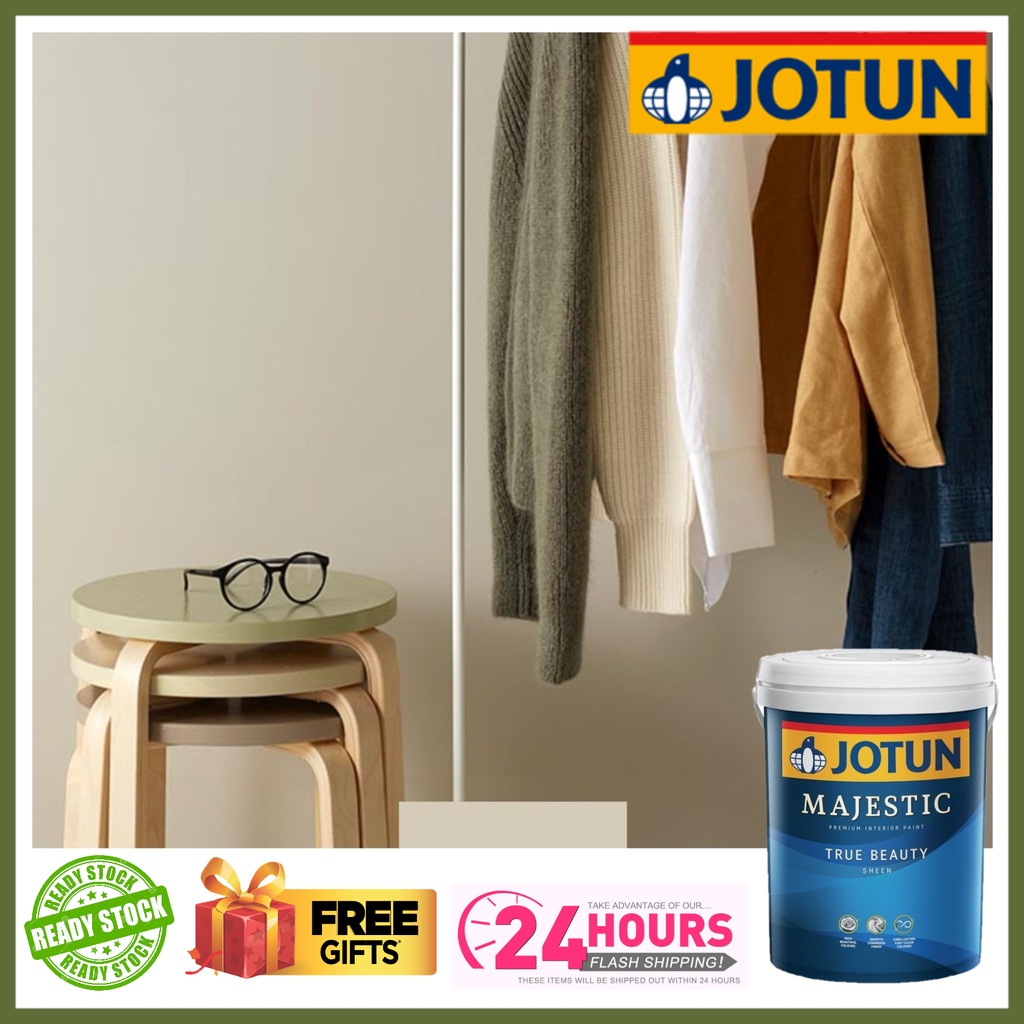JOTUN 5L 1876 WILD EARL Majestic True Beauty Sheen /Cat Dalam Kilat/Cat ...